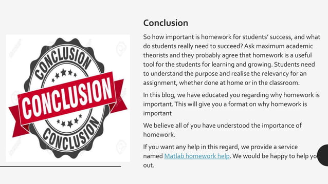 Why is homework important | PPTX