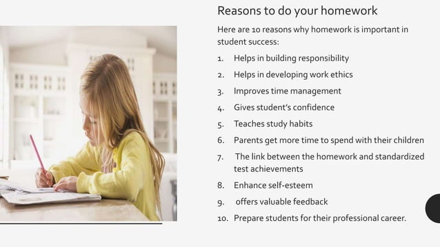 Why is homework important | PPTX