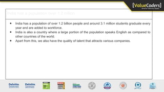 Why is india good for outsourcing | PPT