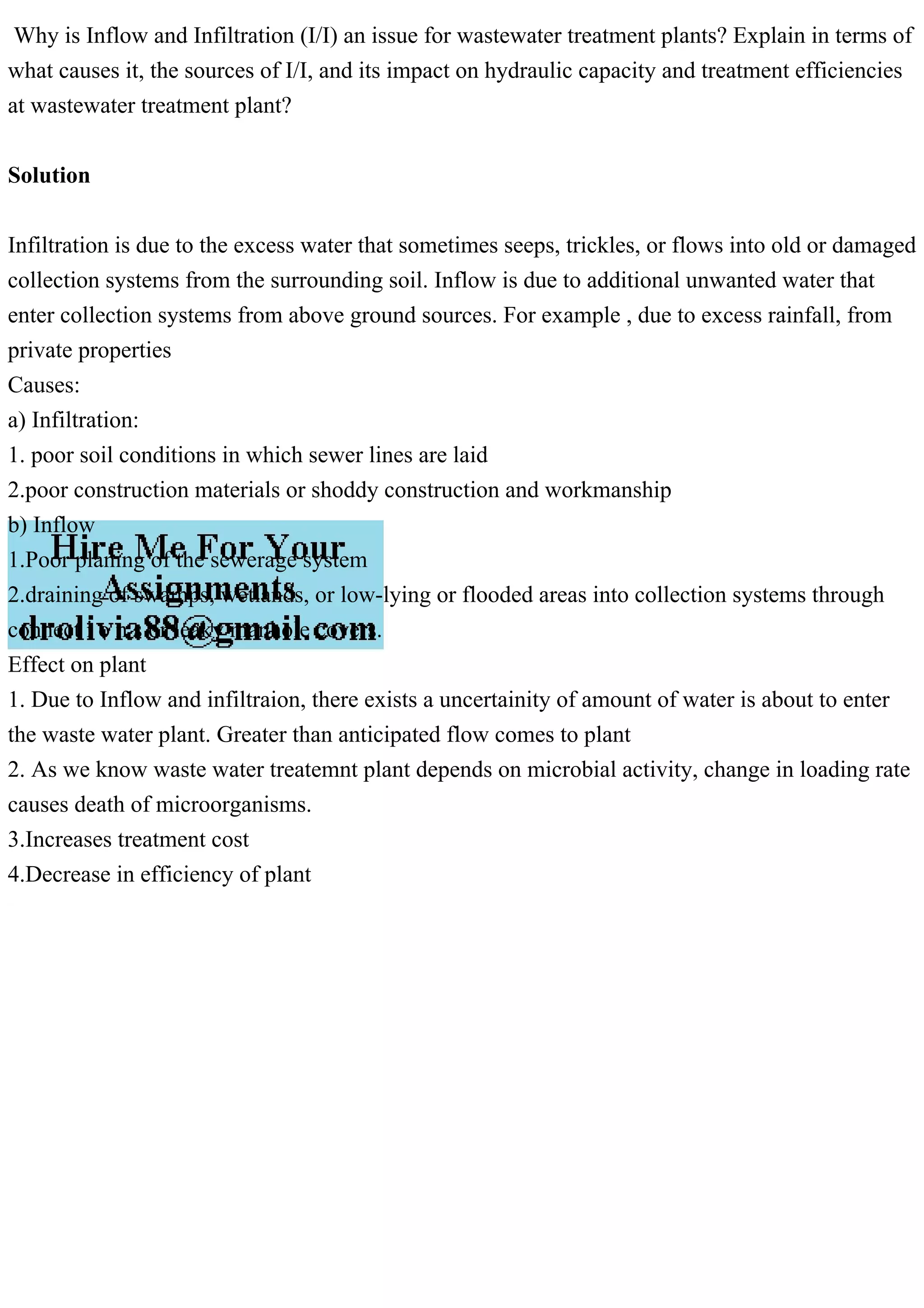 Why is Inflow and Infiltration (II) an issue for wastewater treatmen.pdf