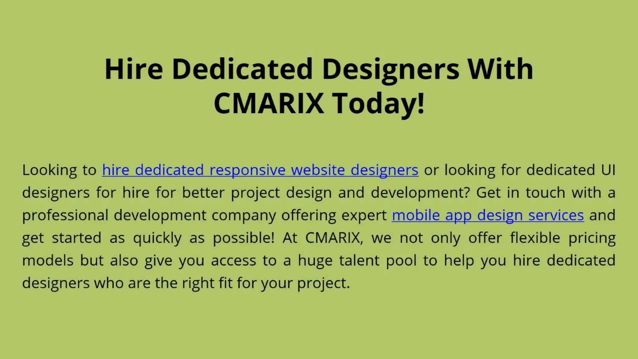 The Complete Guide to Hire Dedicated Developers | PPTX