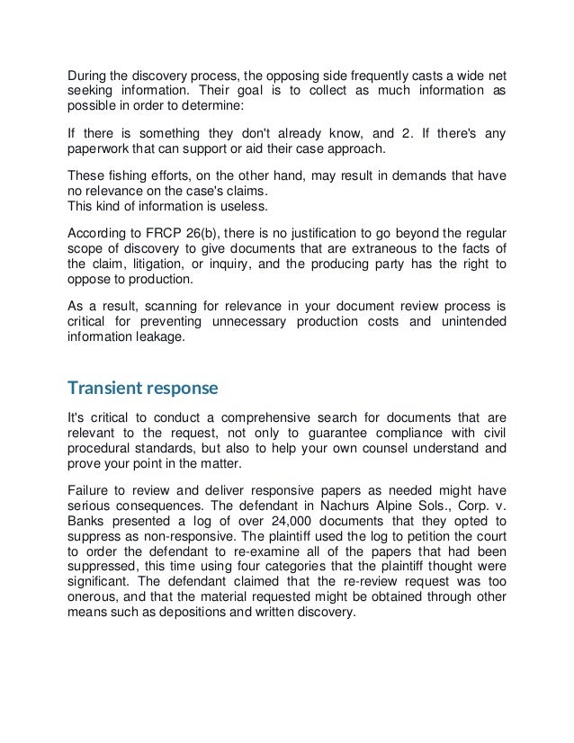 Why is it important to master the document review process.pdf