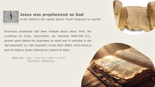 Top 10 insights on Why is Jesus believed as God? | PDF