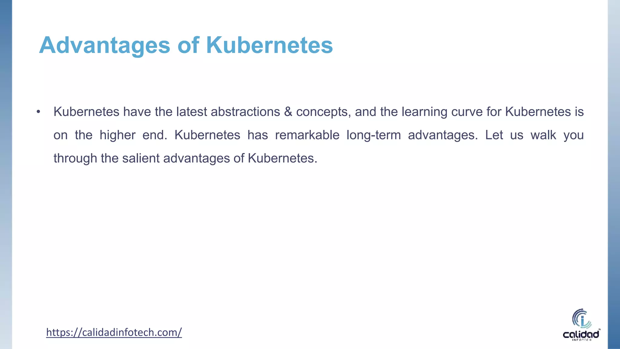 Why is Kubernetes considered the next generation application platform | PPT Why is Kubernetes considered the next generation application platform | PPT