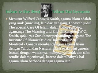 Islam is the Best | PPTX