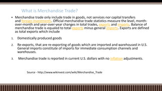 Why is merchandise trade important to Countries - September 2017 | PPTX