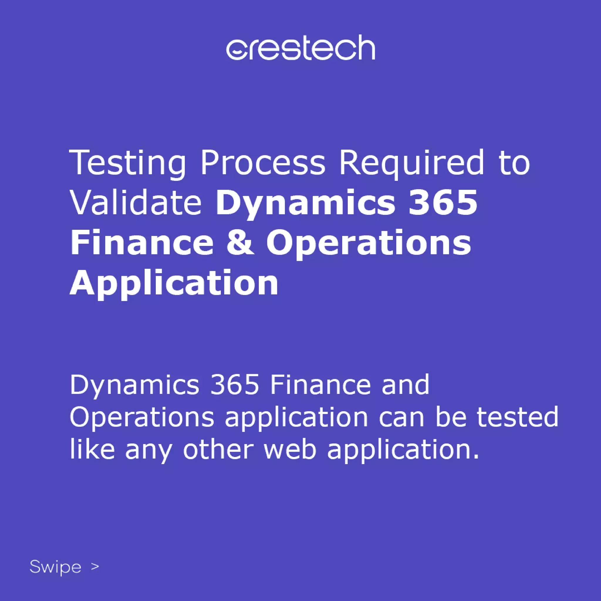 Microsoft Dynamics 365 Performance Testing Pdf 