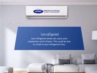 Why is my air conditioner freezing up | PPT
