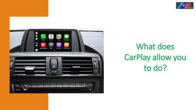 Why Is My BMW X1 CarPlay Not Working | PPT