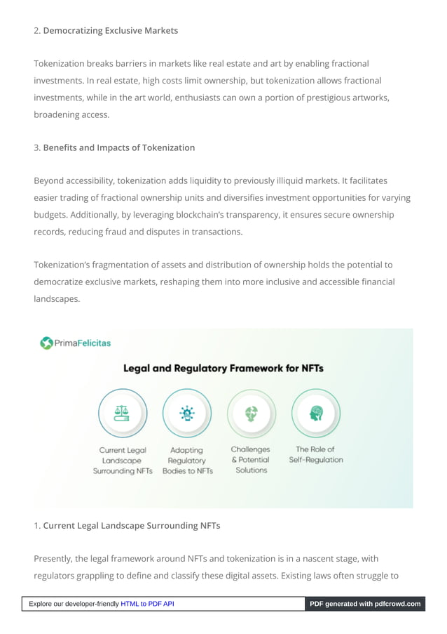 Why Is NFT and Tokenization Important.pdf