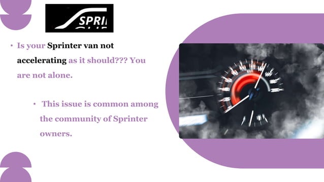 Why Isn't Your Sprinter Van Accelerating Properly | PPT