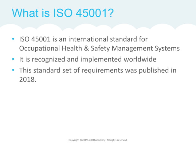 Why iso 45001_awareness_presentation_en | PPTX