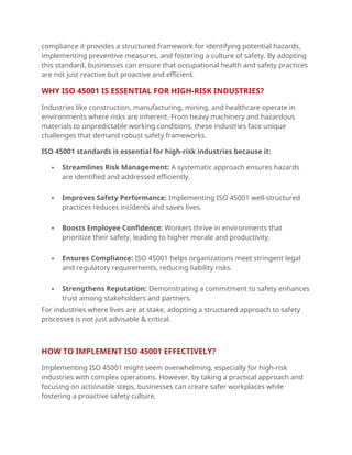 Why ISO 45001 Certification is Essential for High-Risk Industries.docx