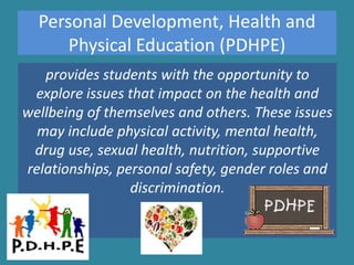 Why is pdhpe important | PPT