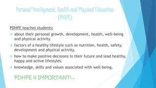 Why is pdhpe important | PPT