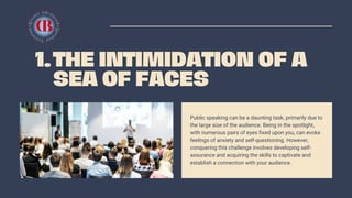 Why is public speaking so difficult | PPT