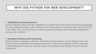 Why is Python preferred over other Programming languages pptt.pptx