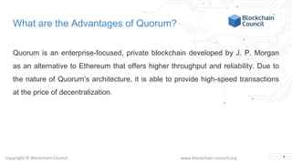 Why is quorum blockchain tokenizing gold bars | PPT