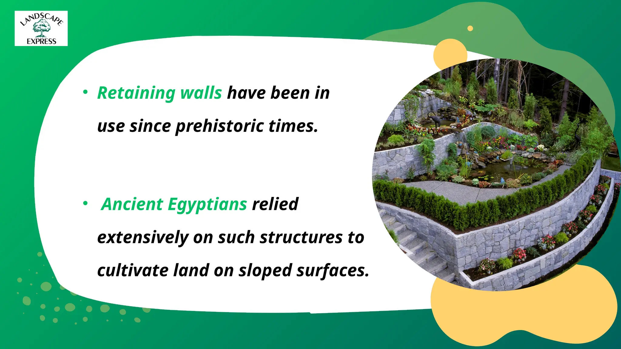 Why Is Retaining Wall Key to Safe Landscaping on Sloped Land | PPTX