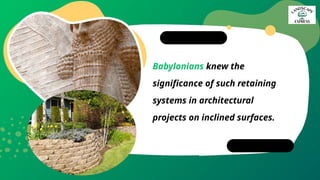 Why Is Retaining Wall Key to Safe Landscaping on Sloped Land | PPTX