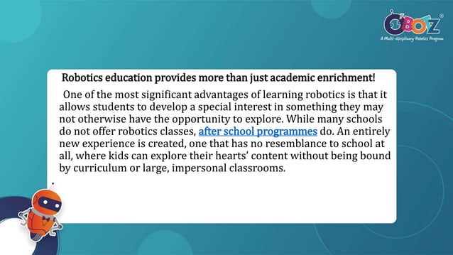 Why is Robotics Important? | PPT