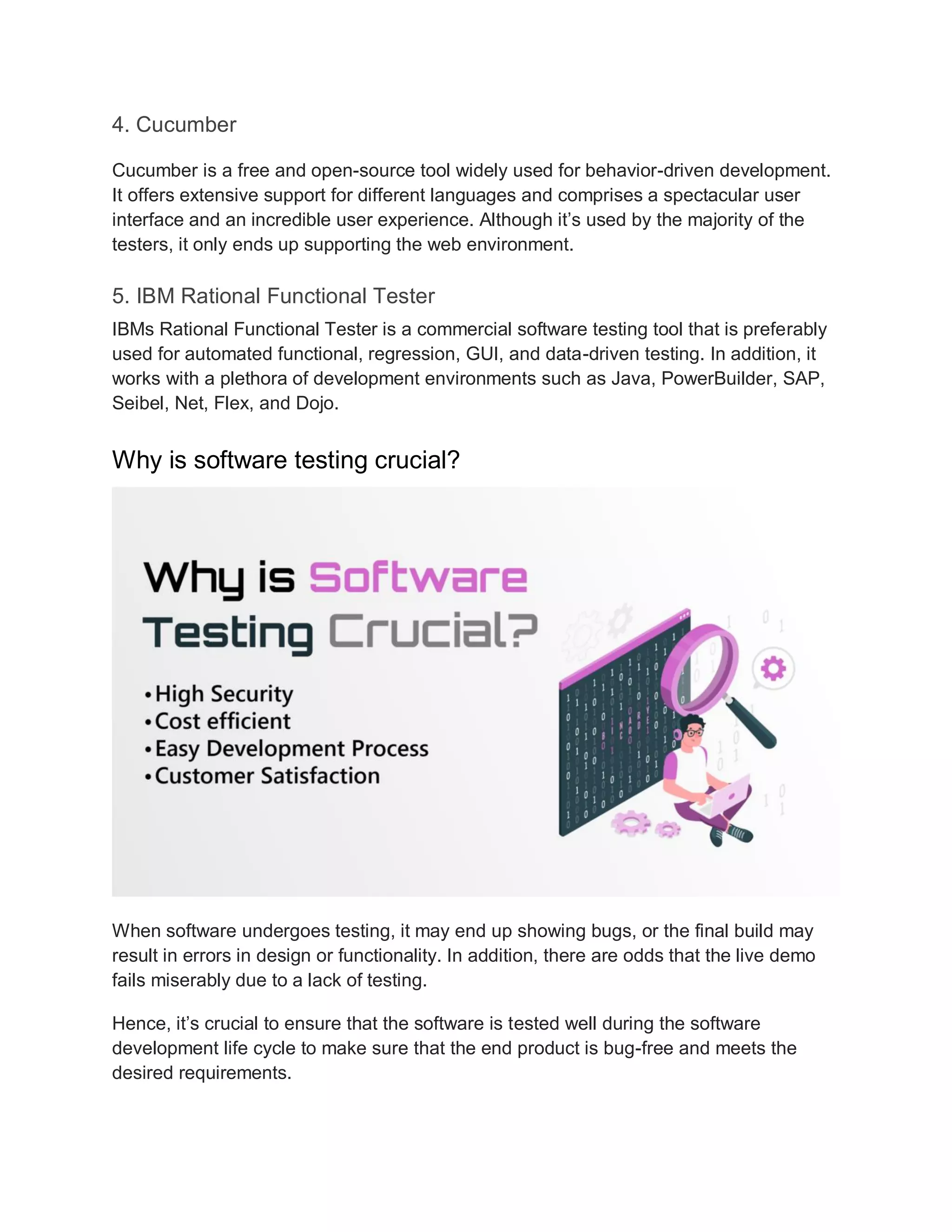 Why is software testing important | PDF