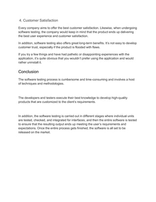 Why is software testing important | PDF