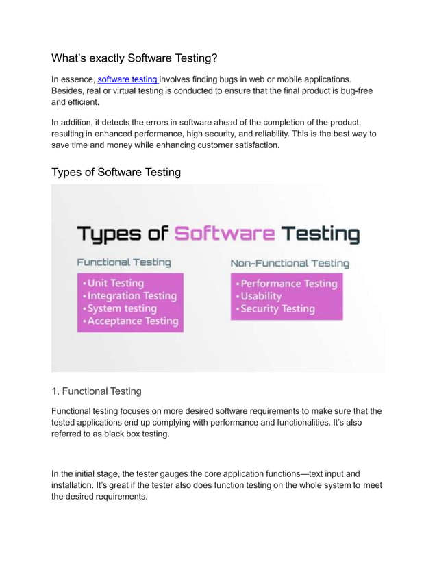 Why is software testing important | PDF