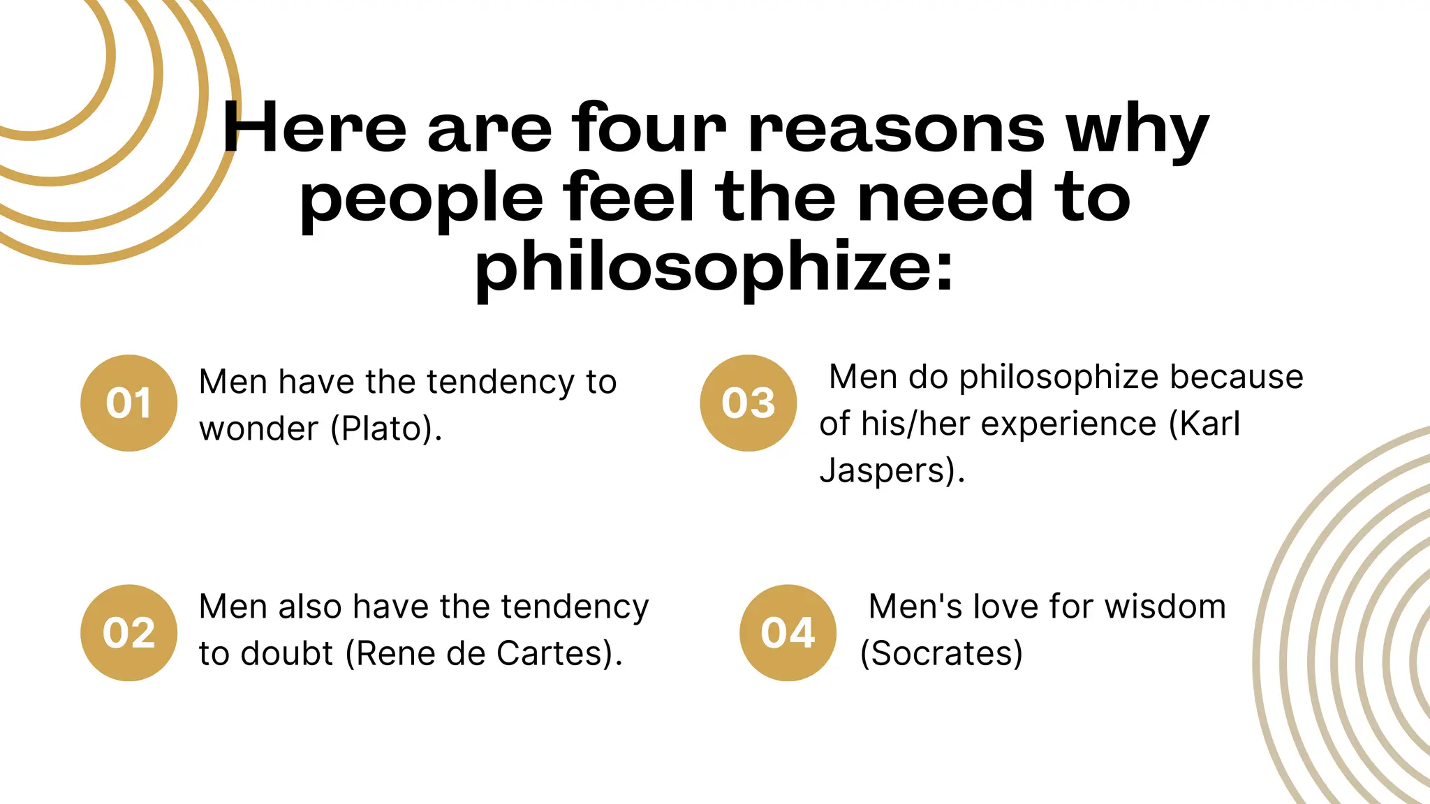 Why is there a need to Philosophize a ppt | PDF