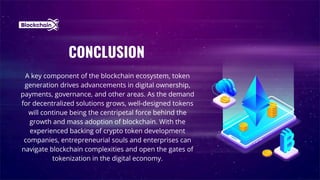 Why is token development important in the blockchain ecosystem? | PDF