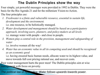 Why is water resources management critical | PPT