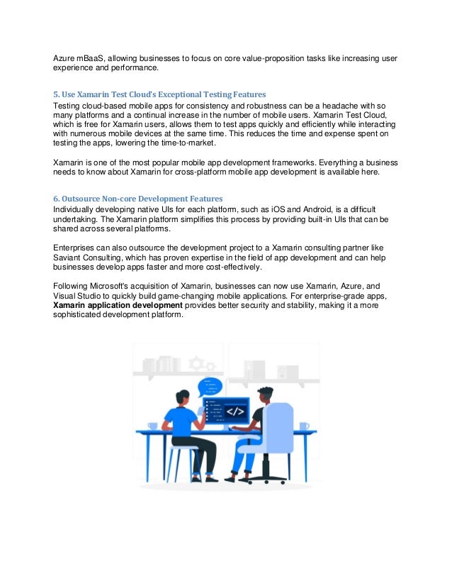 Why is xamarin app development important for your business | PDF