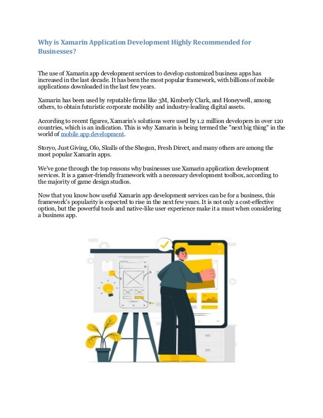 Why is xamarin the most popular framework for business app development ...