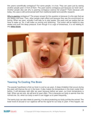 Why Is Yawning Contagious? Knows The Fact | PDF | Cold and Flu ...