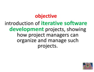 Why iterative software project management matters | PPT