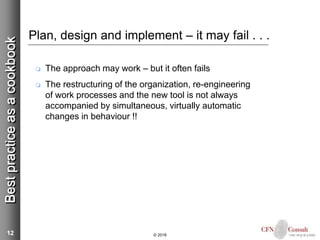 Why IT Service Managemement implementations sometimes fail in real life ...