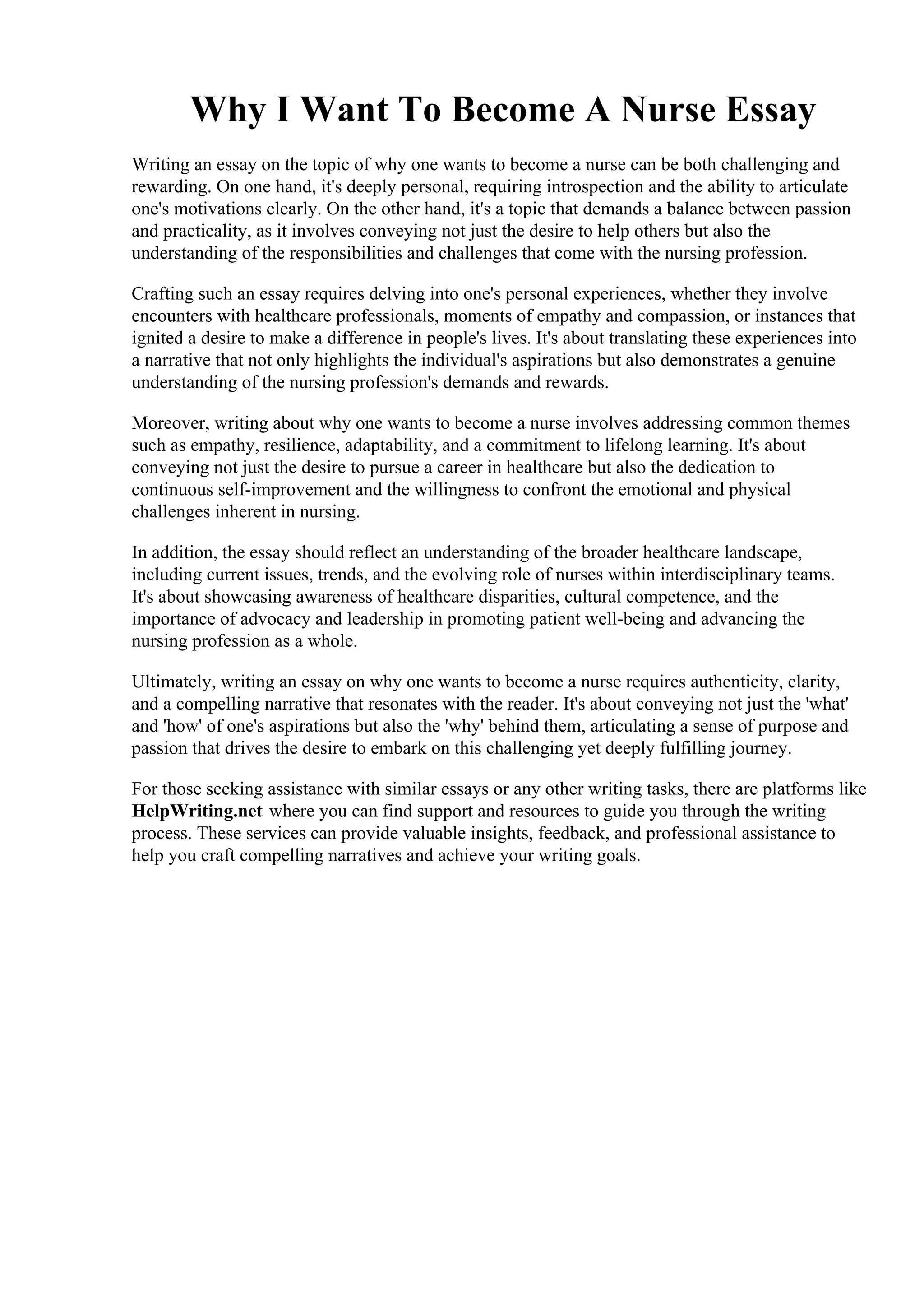 Why I Want To Become A Nurse Essay.pdf