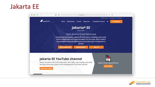 Why jakarta ee matters (ConFoo 2021) | PPT