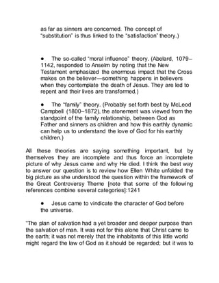 Why Jesus came ! | DOCX