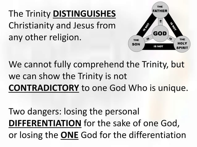 Why Jesus Part 6 (The Trinity) | PPT