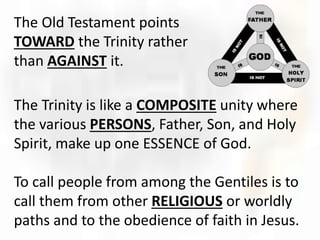 Why Jesus Part 6 (The Trinity) | PPT