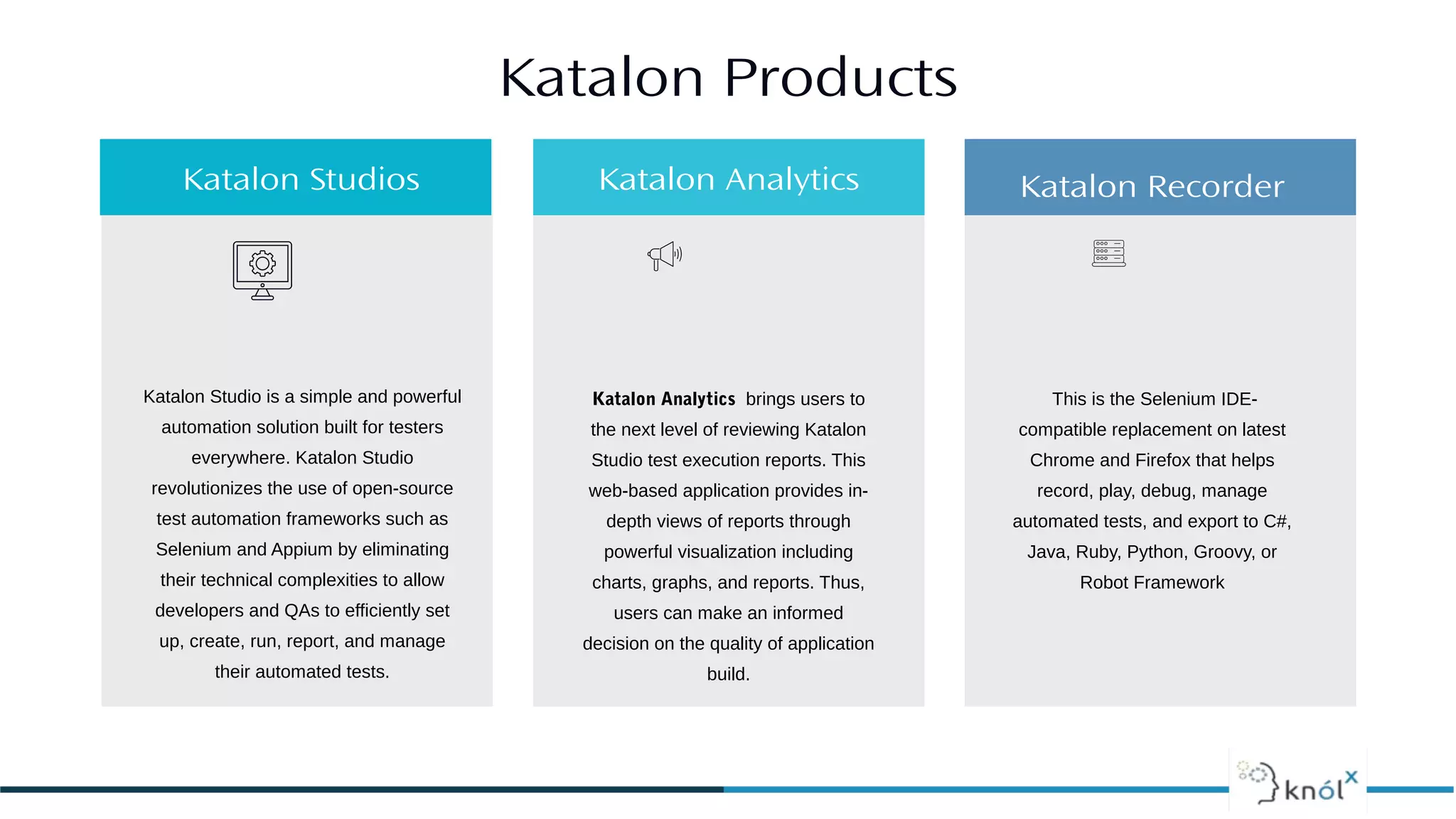 Why Katalon Studio? | ODP