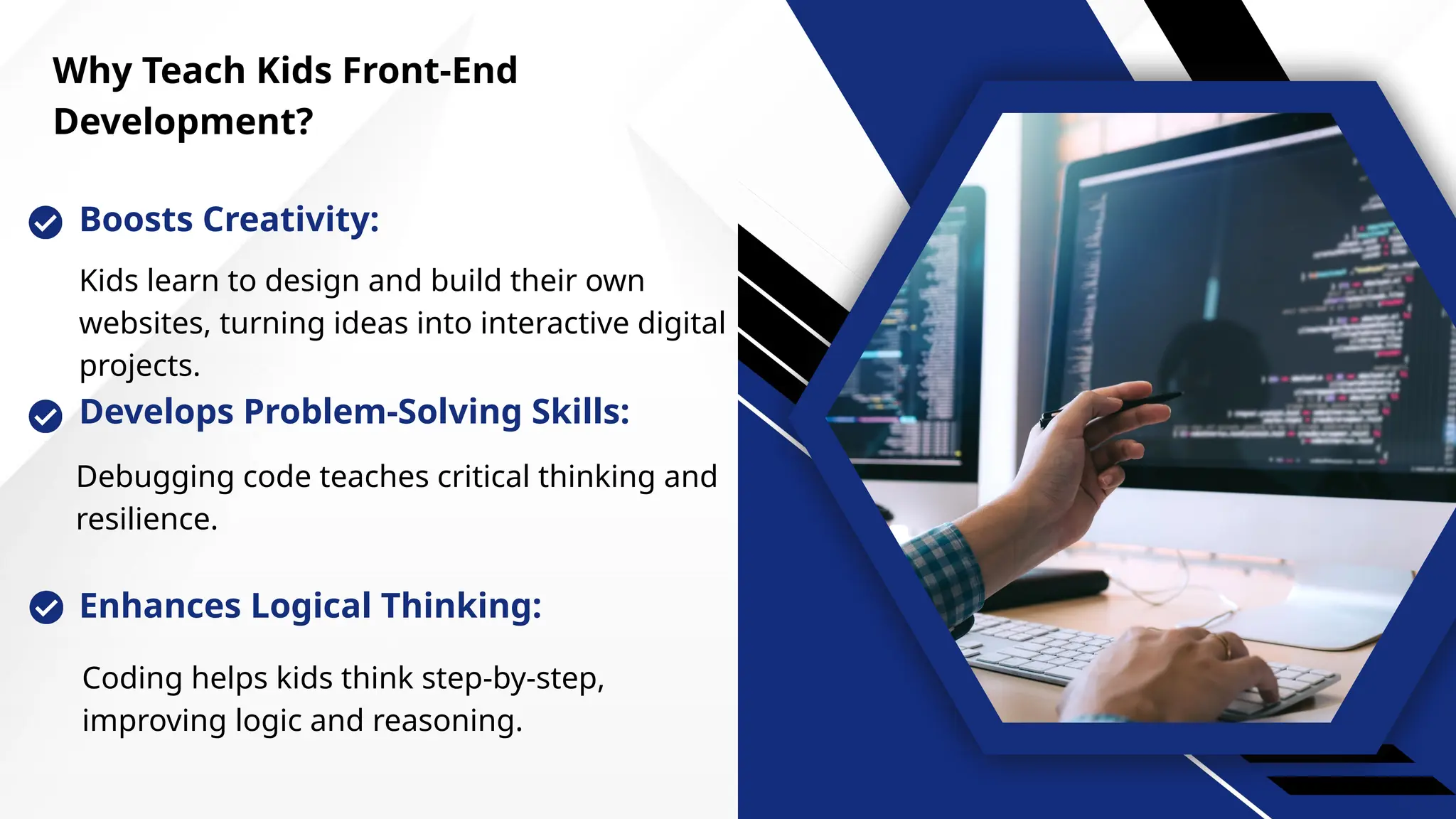 Why Kids Should Learn Front-End Development Early | PPTX