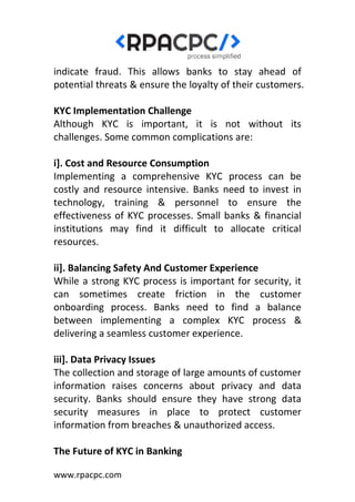 Why KYC Verification is Crucial for Modern Banking Security.docx