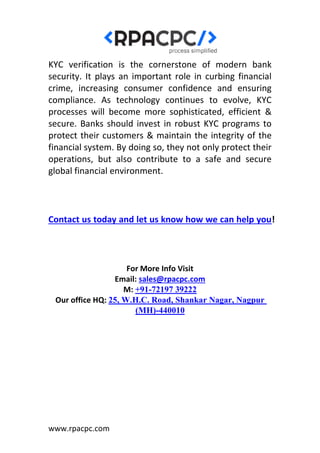 Why KYC Verification is Crucial for Modern Banking Security.docx