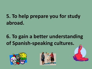Why learn spanish ppt | PPTX