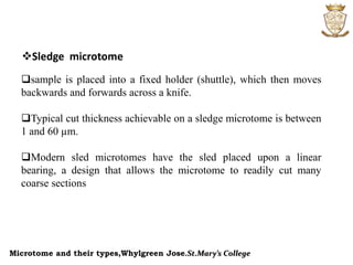 Botany:Microtome And Their Types | PPTX
