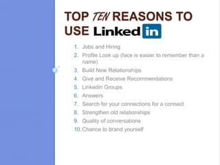 Why Linkedin? | PPT