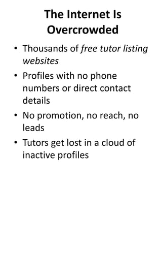 Why List your Tutor Profile on IndiaTutor.in.pdf