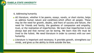 Why Literature is Important TTTTTTT.pptx